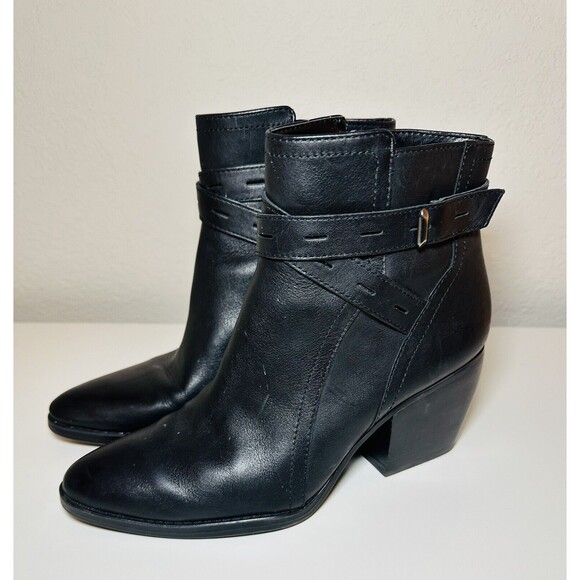 Naturalizer | Shoes | Naturalizer Womens Fenya Black Leather Ankle ...